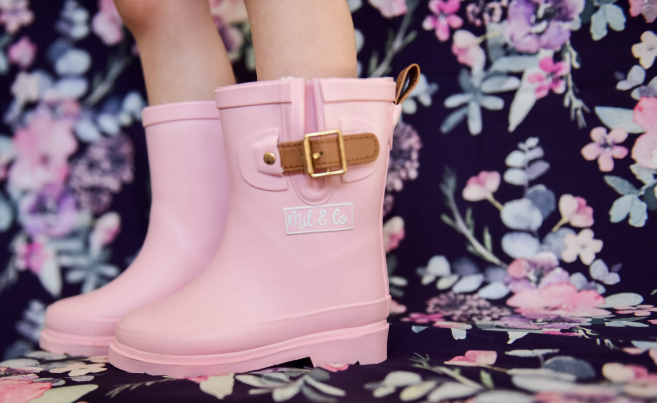 SCOUT Pink Gumboots – fully lined! – Mil & Co. Boutique